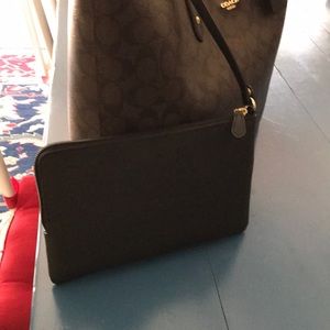 Coach | Bags | Coach Reversible Pvc Logo Tote | Poshmark